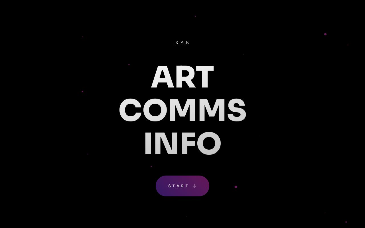my art comms!